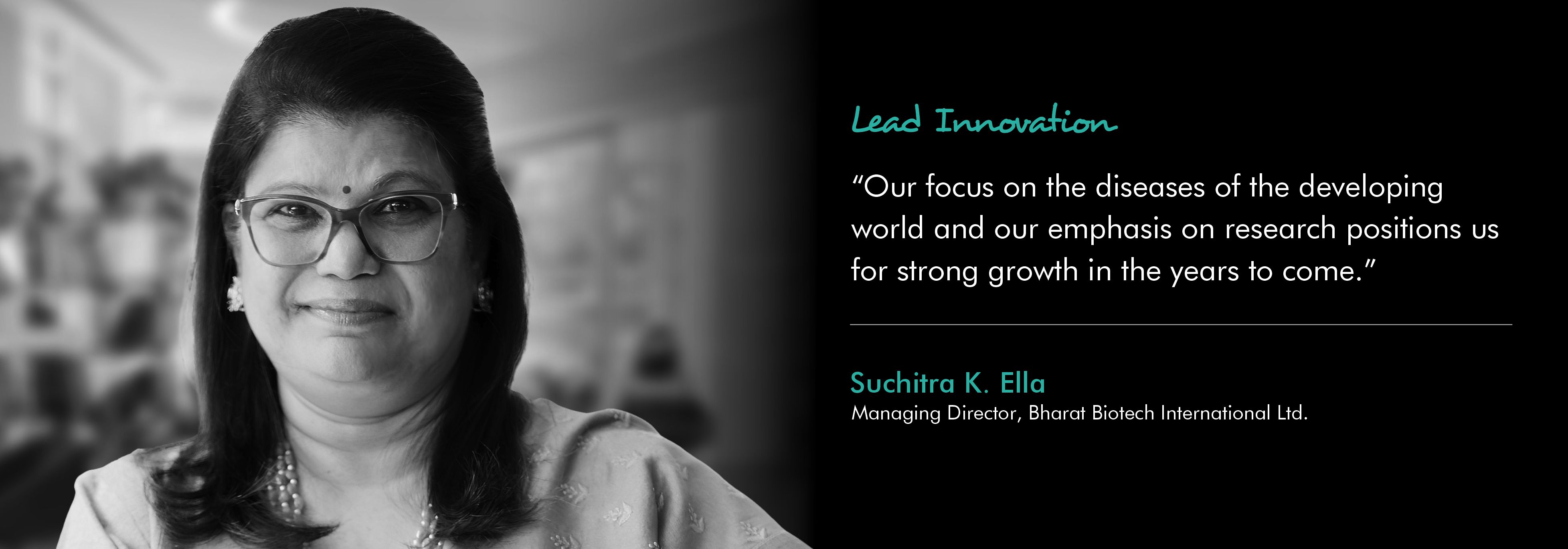 Founder's Profile - Bharat Biotech - A Leading Biotech Company